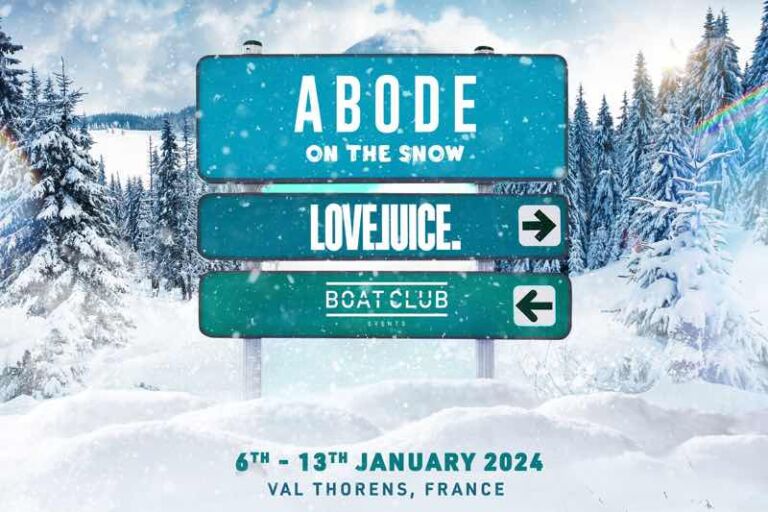 Abode on the Snow 2025 Tickets Lineup | 4 - 11 Jan | France